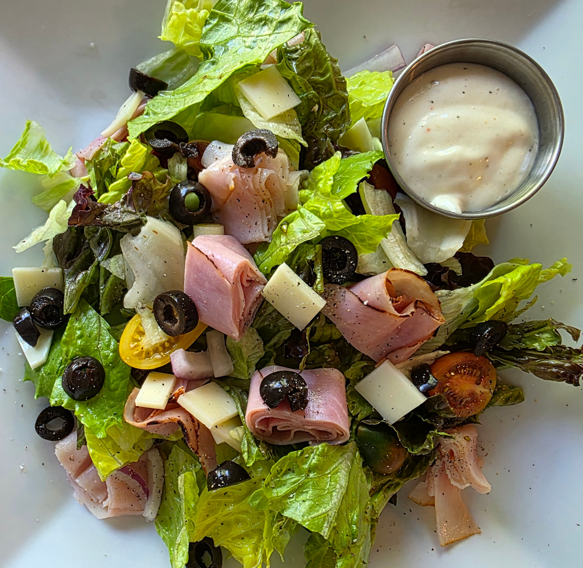 Copycat Pizza Hut Creamy Italian Salad Dressing - Dress My Salad